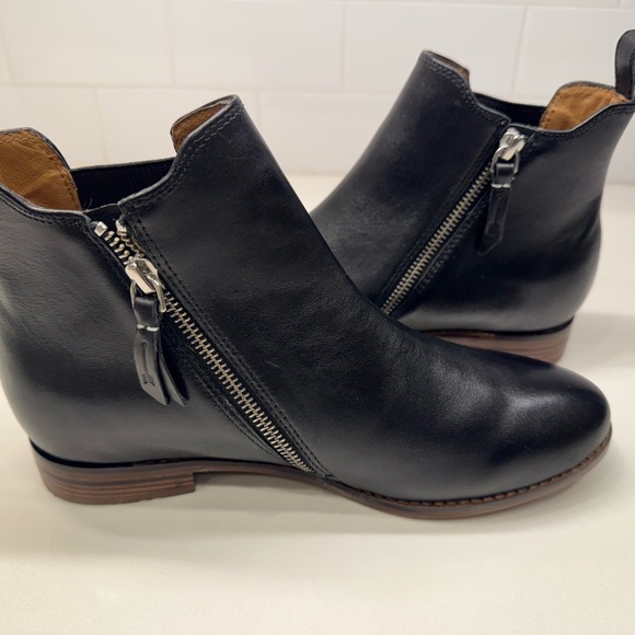 Frankie4 | Shoes | Frankie4 Black Leather Ankle Boots Never Worn | Poshmark